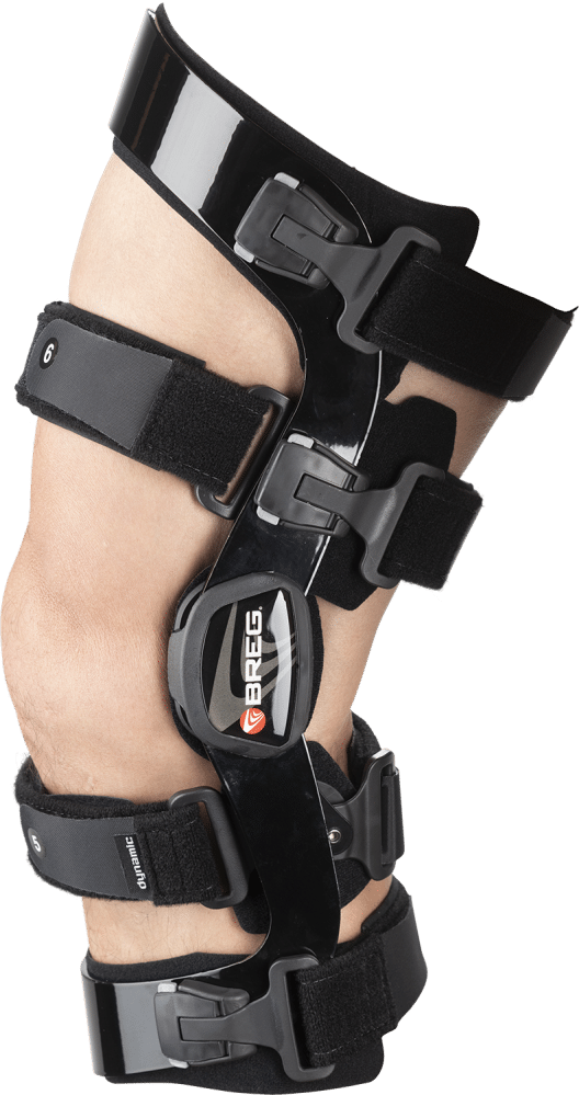 Axiom-D Elite (PCL) Ligament Knee Brace – Breg, Inc.