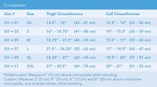 Crossover Knee Brace – Breg, Inc.